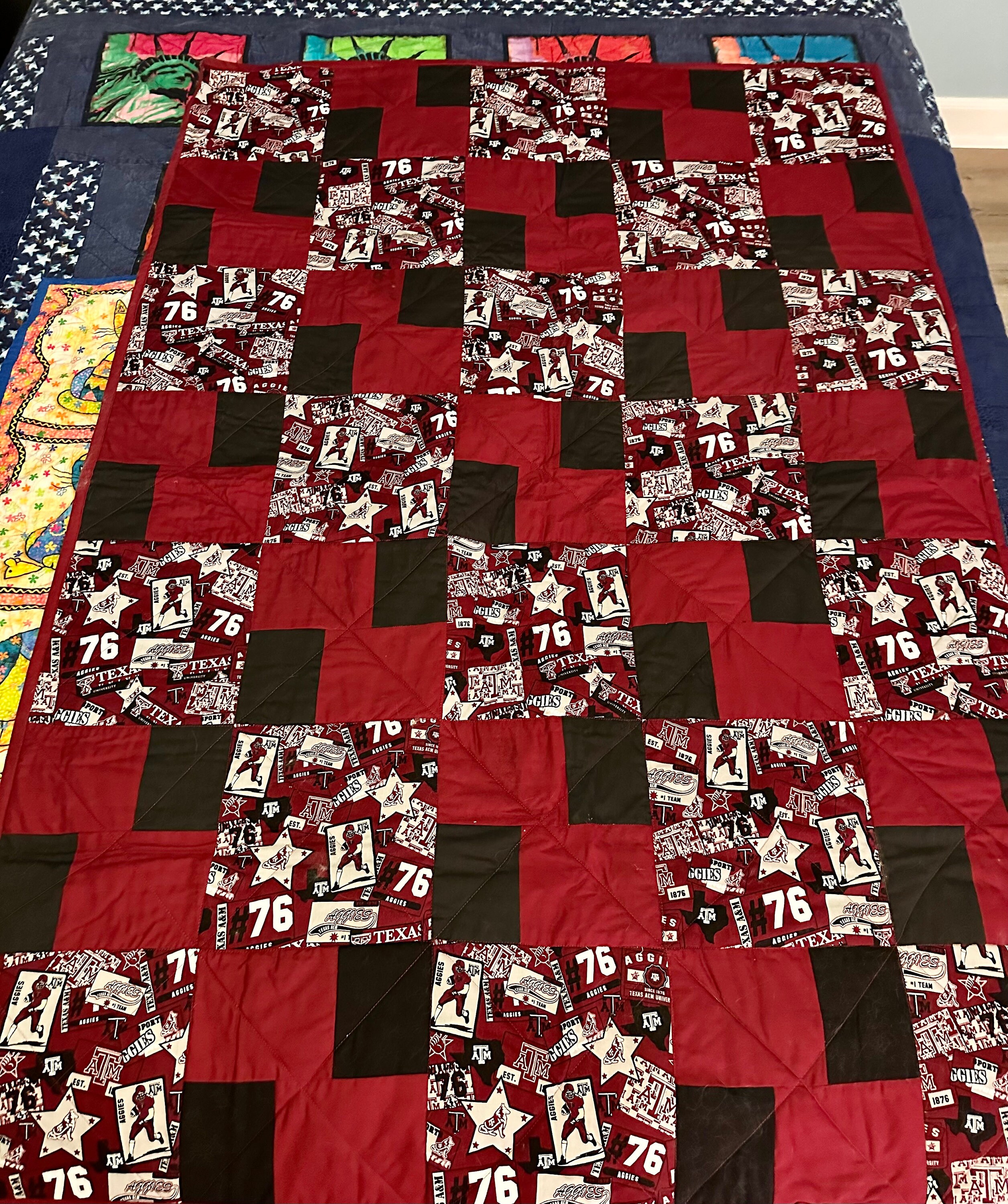 Texas A&M University Quilt - Etsy