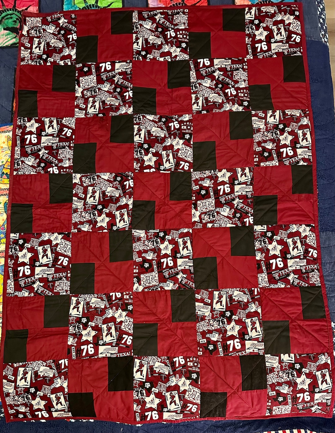 Texas A&M University Quilt - Etsy