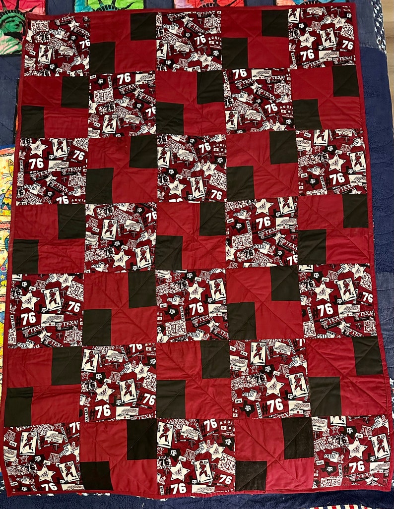 Texas A&M University Quilt - Etsy