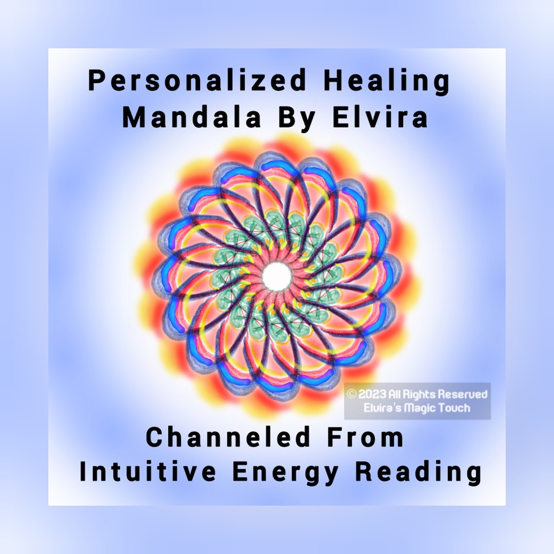 Mandala Art Intuitive Energy Healing | Personalized | Intuitive Reading ...