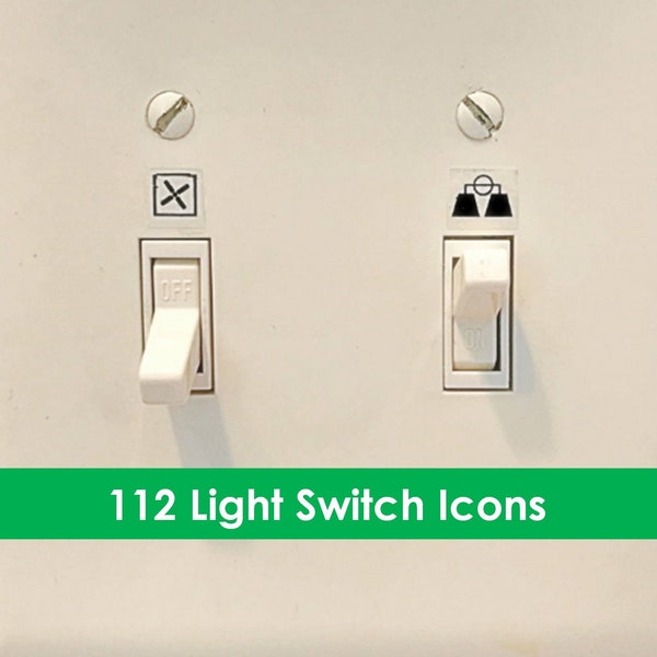 Light Switch Decal - Etsy