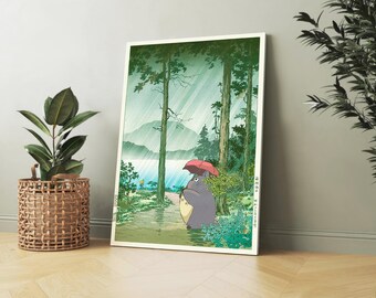 Studio Ghibli Rain - Etsy