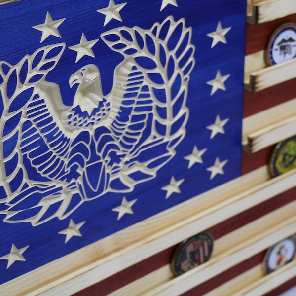 Military Coin Display - Etsy