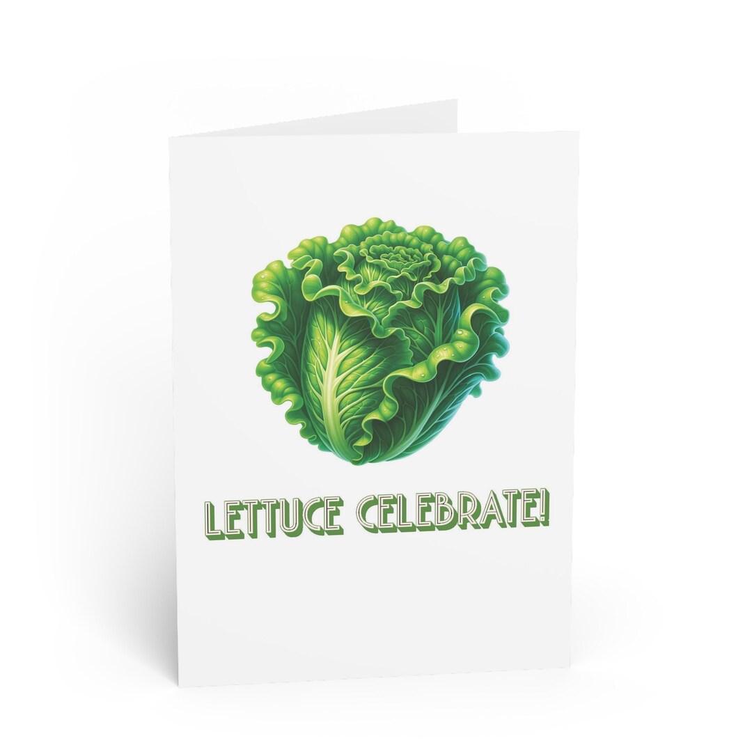 LETTUCE CELEBRATE congratulations/celebration Invitation Paper Greeting ...