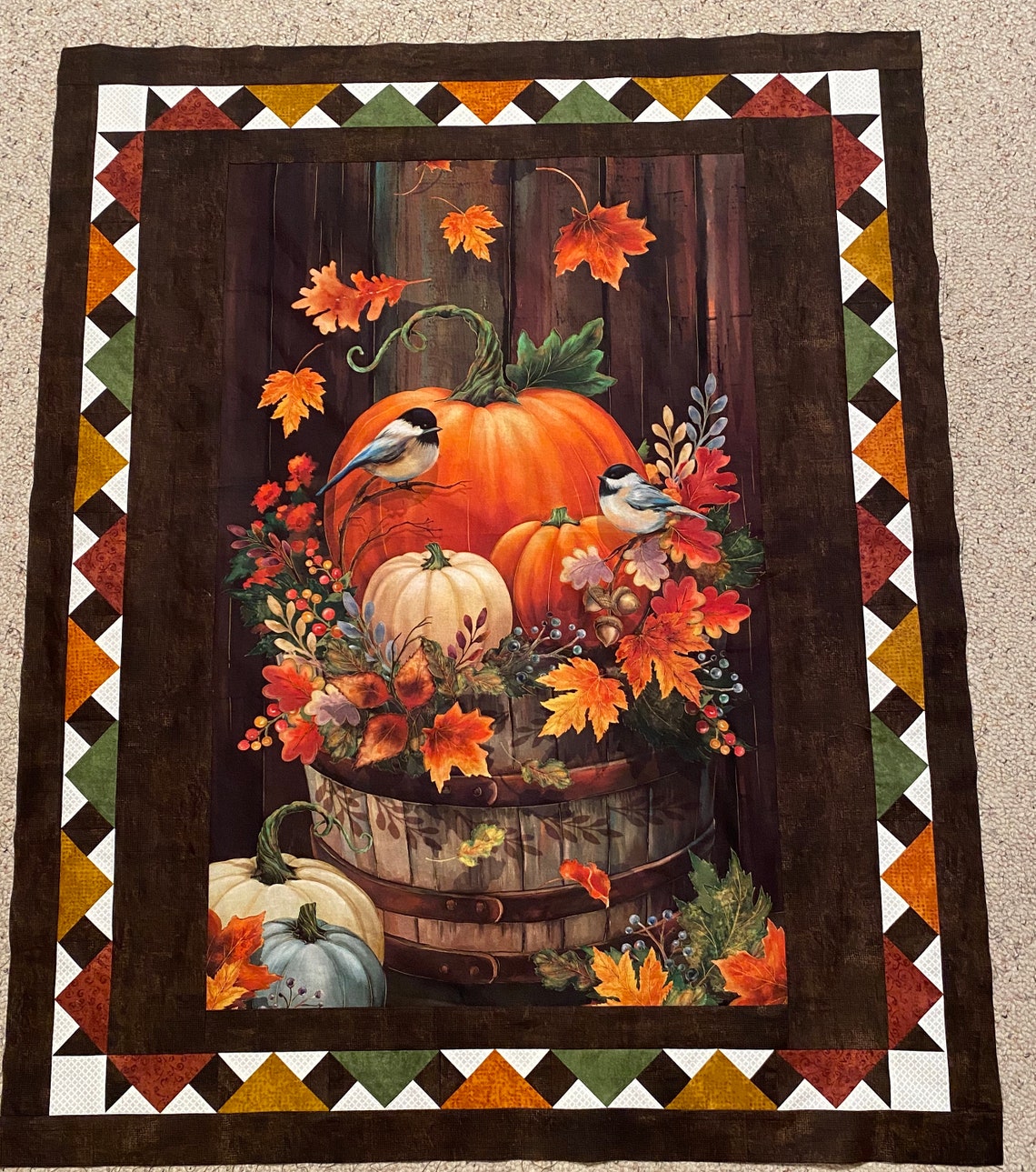 Just for Fall Border Pattern (digital Download) - Etsy