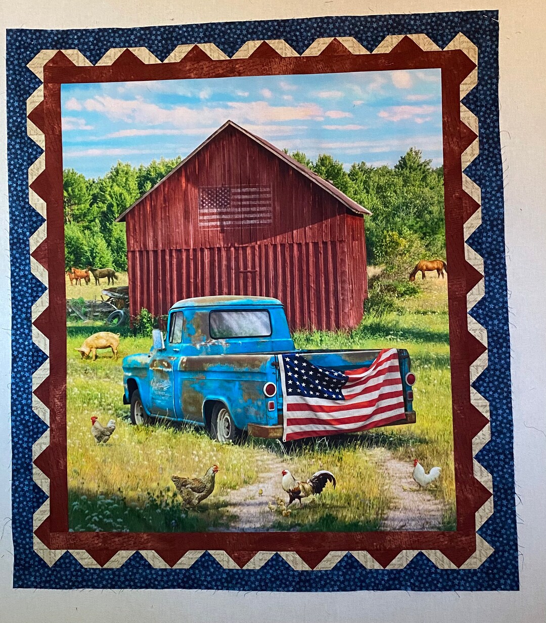 Patriotic Pickup. Download Pattern - Etsy