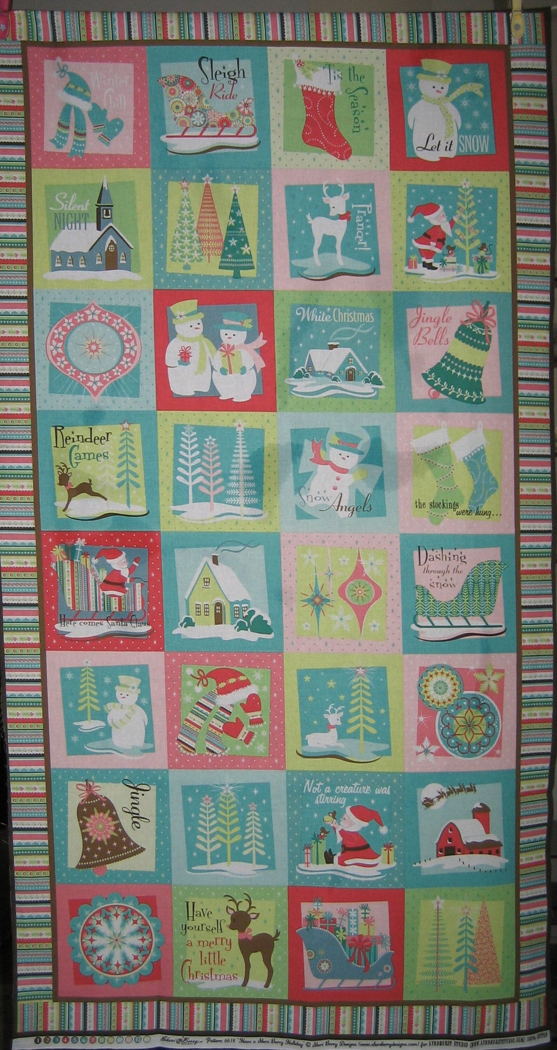Have a Sheri Berry Holiday PANEL Pattern 6618 for Lyndhurst Studios ...