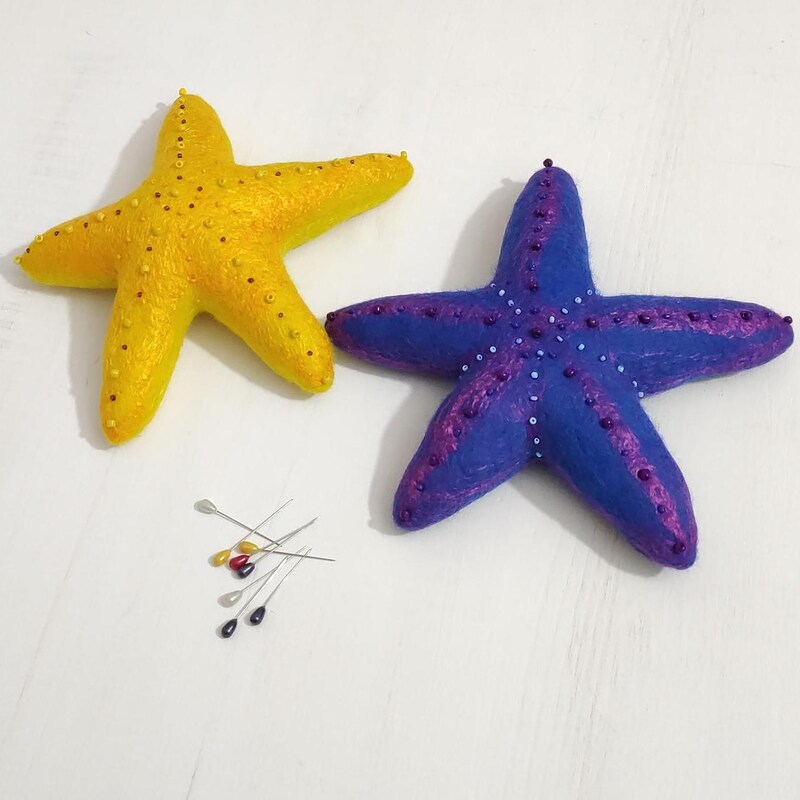 Felt Starfish - Etsy