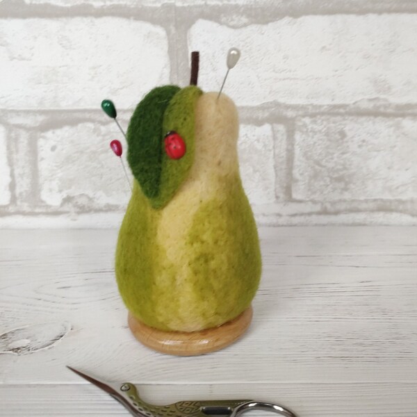 Pear Pin Cushion - Etsy