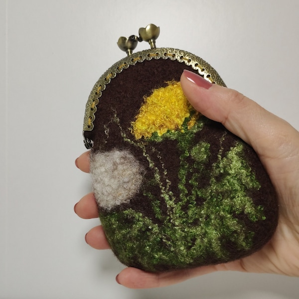Felt Coin Purse - Etsy