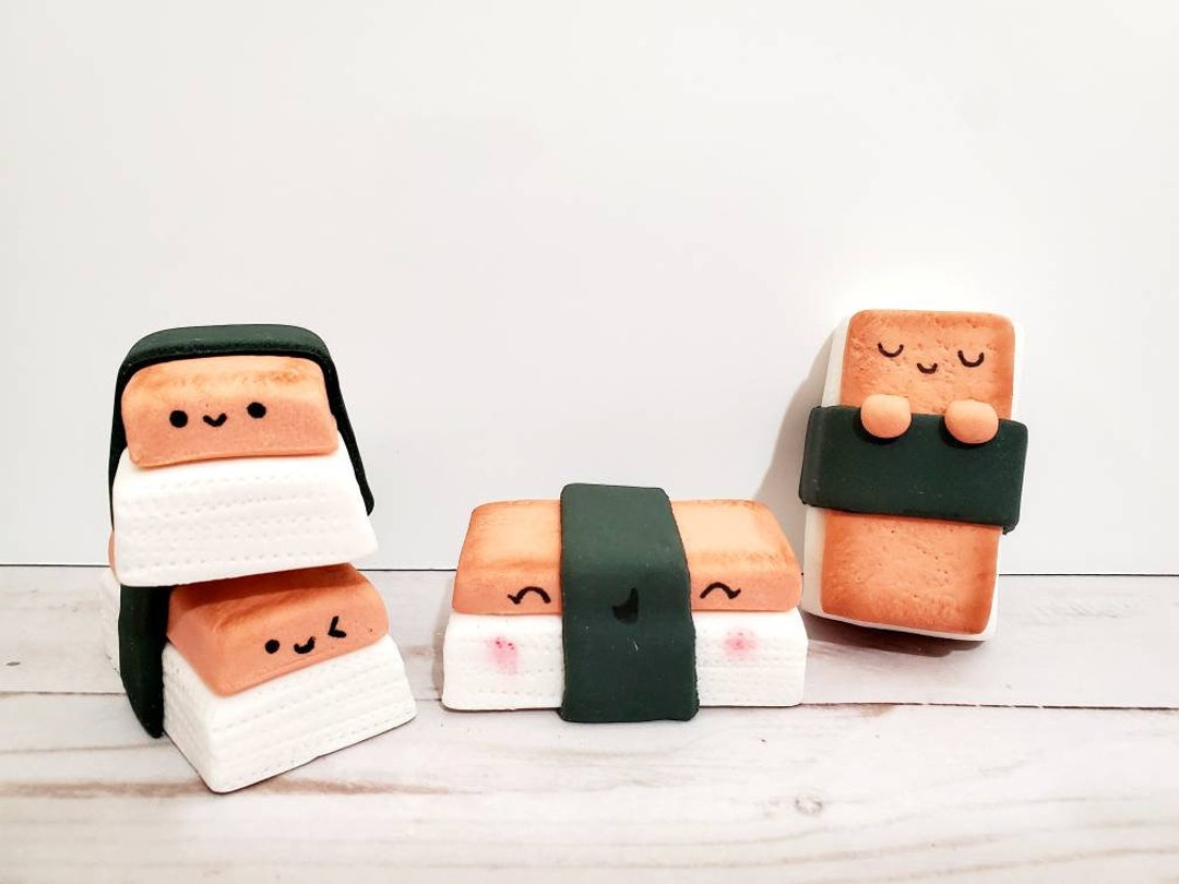 Spam Musubi Cake Toppers, Kawaii Cake Toppers, Spam Cake, Spam Musubi ...