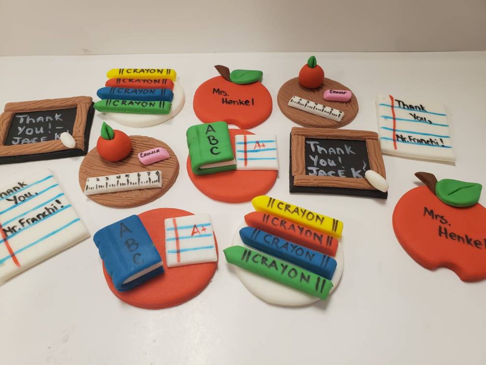 Teacher Cupcake Toppers Teacher Appreciation Cupcakes School | Etsy