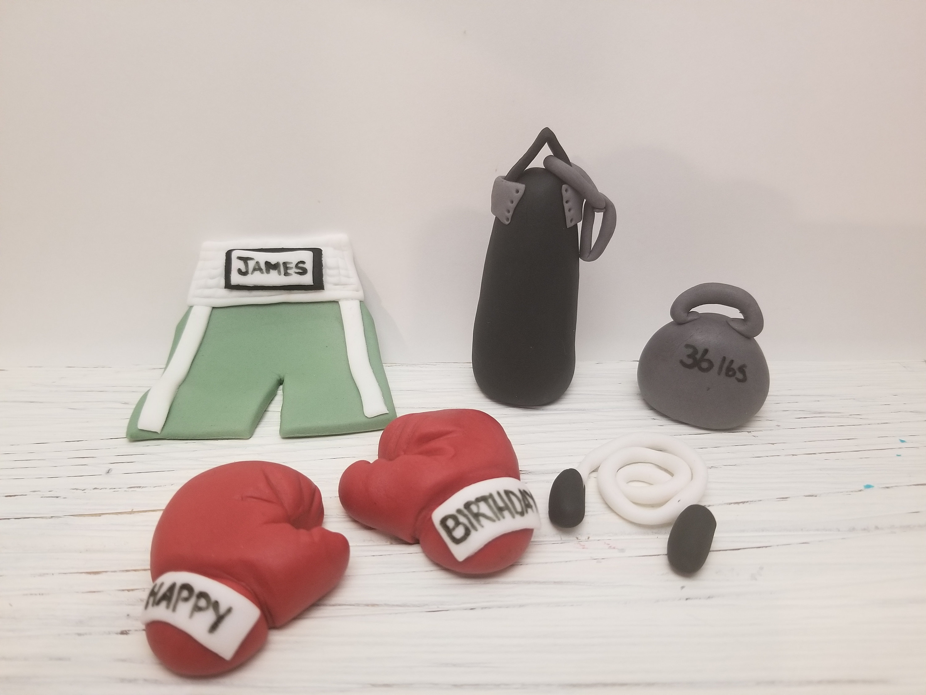 Boxing Cake Decorations Boxer Cake Toppers Boxing Glove - Etsy