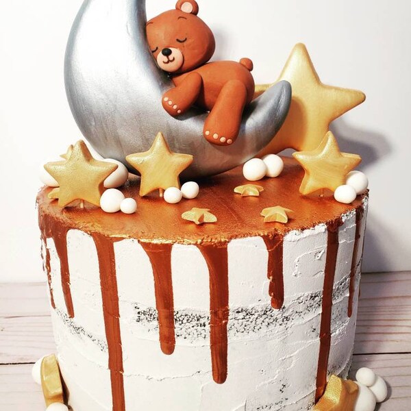 Bear Cake Topper - Etsy