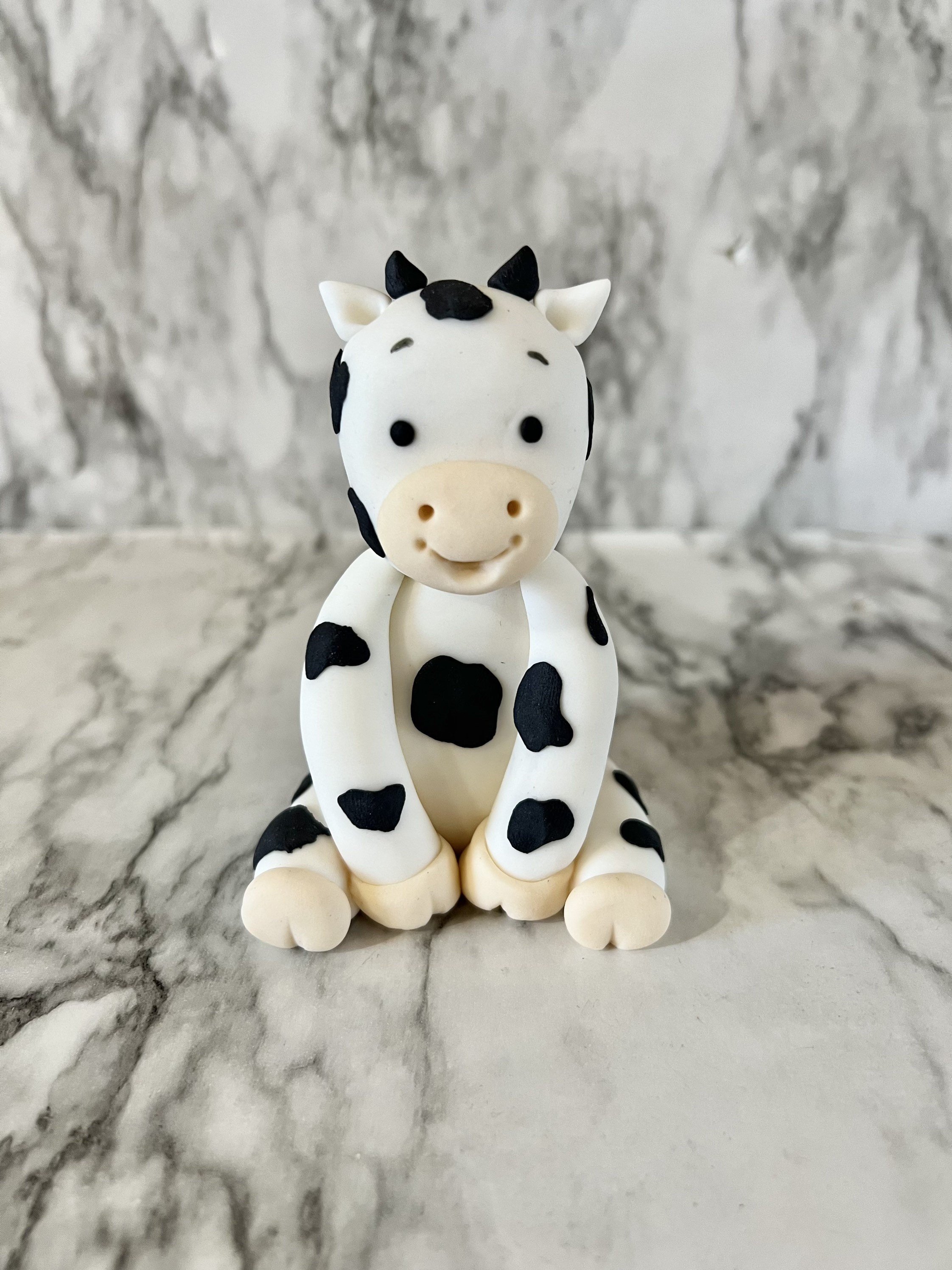 Cow Cake Topper - Etsy