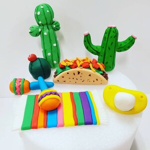 Taco Cake Topper, Let's Taco About It Cake Toppers, Taco Cake ...