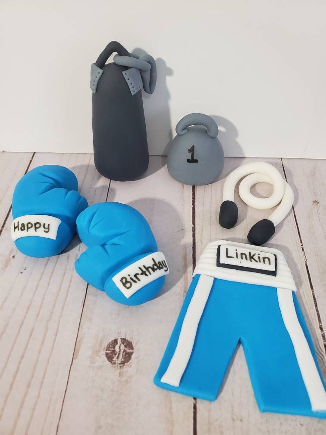 Boxing Cake Decorations, Boxer Cake Toppers, Boxing Glove Cake, Boxer ...