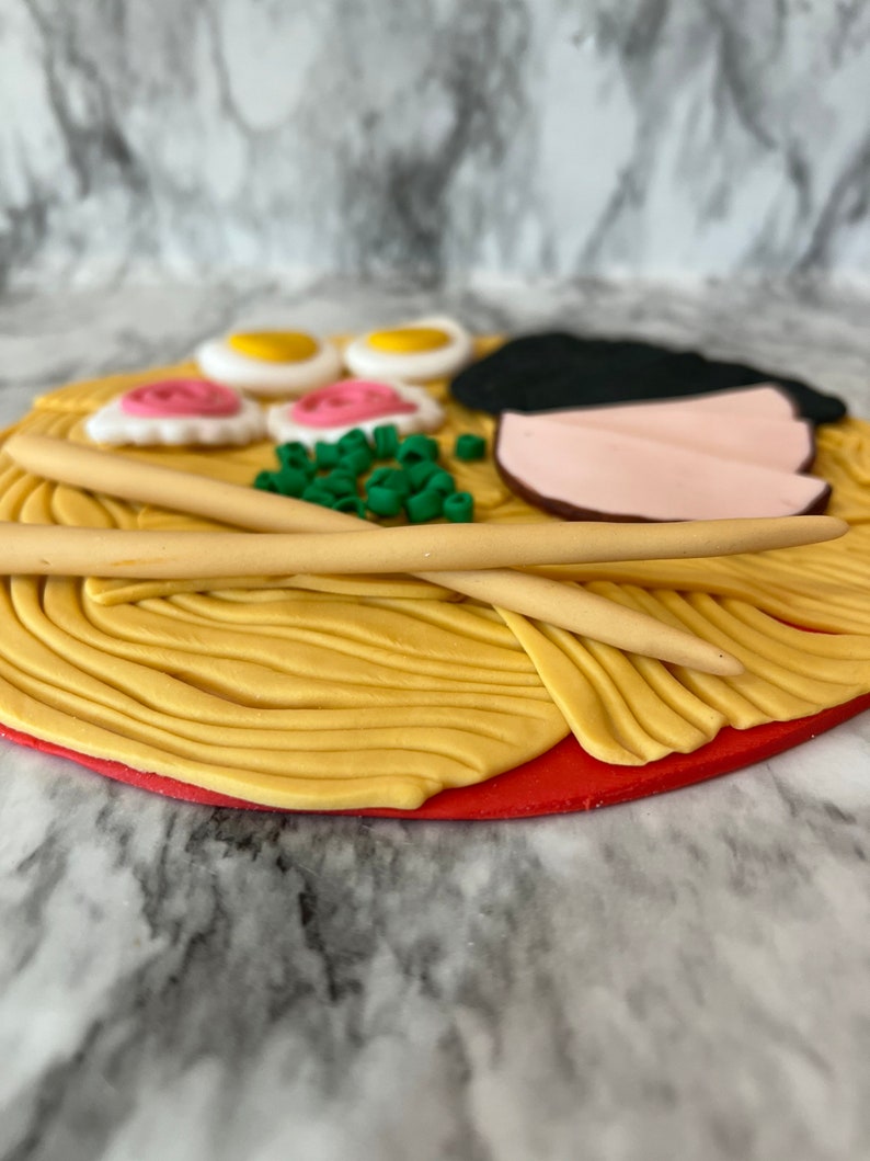 Ramen Cake Topper Fondant Ramen Cake Topper Fondant Cake - Etsy
