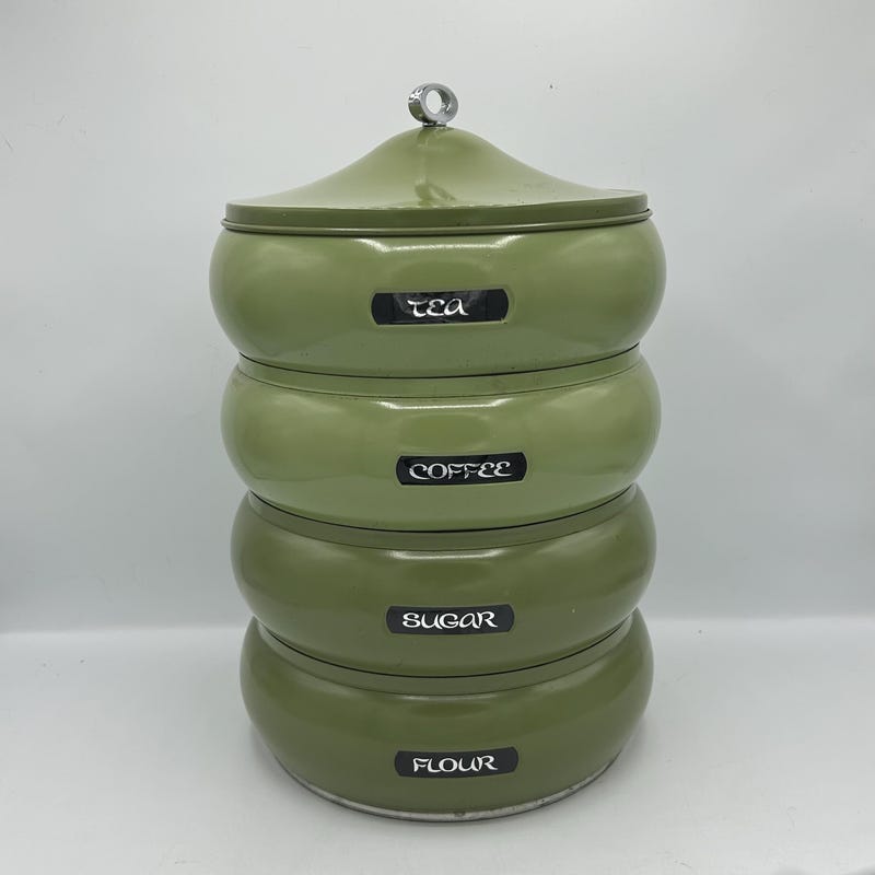 Stacking Canisters - Etsy
