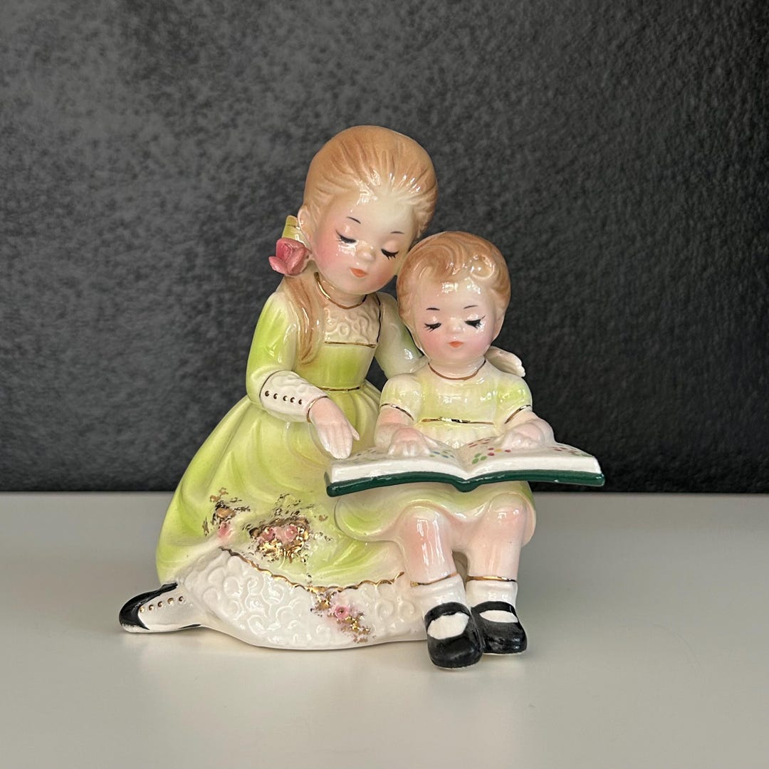 Josef Originals Figurine - Big Sister, Little Sister Series - Older ...