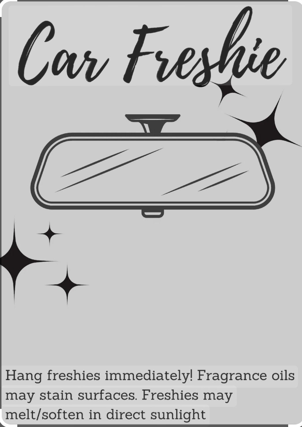 Large - Stylist 5” Freshie - Etsy