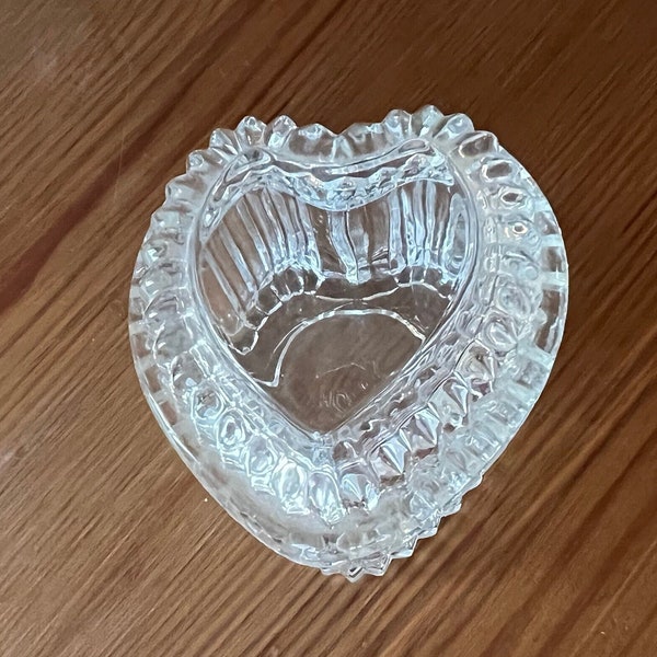 Glass Heart Box - Etsy