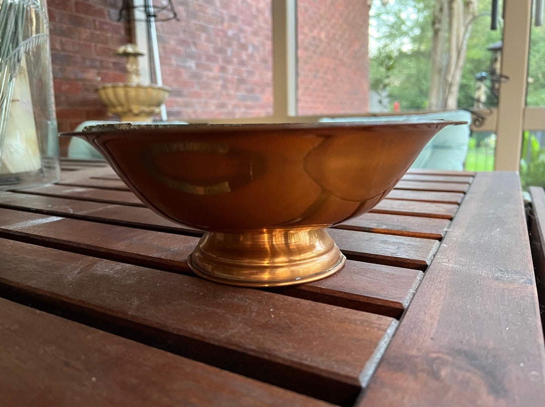 Vintage Copper Wall Planter, Copper Sconce Planter, Copper Wall Pocket ...