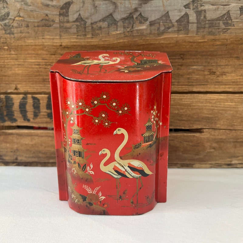 Vintage Tea Tins - Etsy