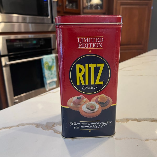 Ritz Cracker Tin - Etsy