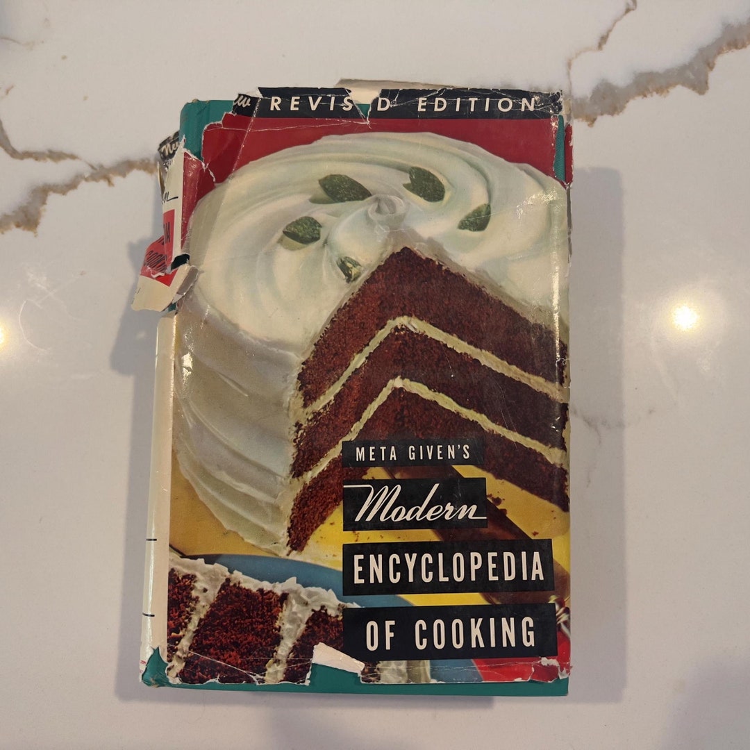 Meta Givens Modern Encyclopedia of Cooking, 1959 Edition, Classic Cook ...