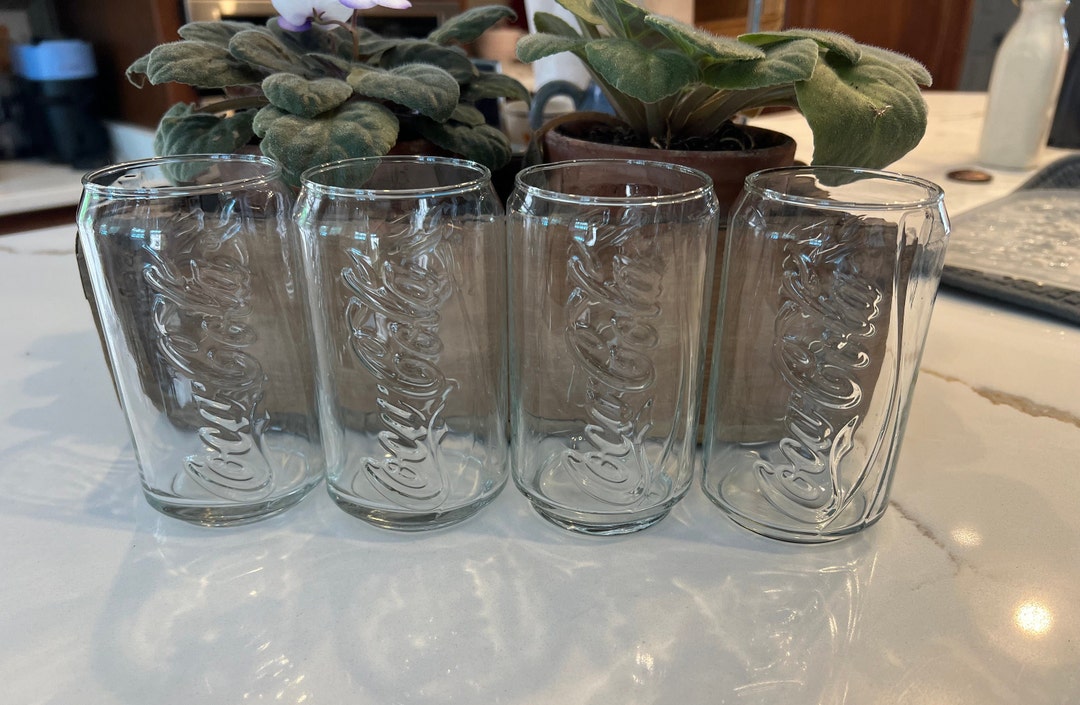 Coca Cola Can Shaped Glass, Coke Glass for a Delicious and Refreshing ...