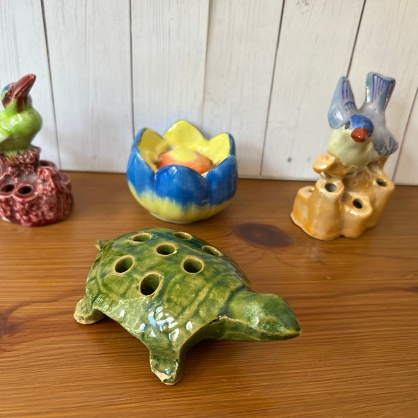 Bird Flower Frog - Etsy