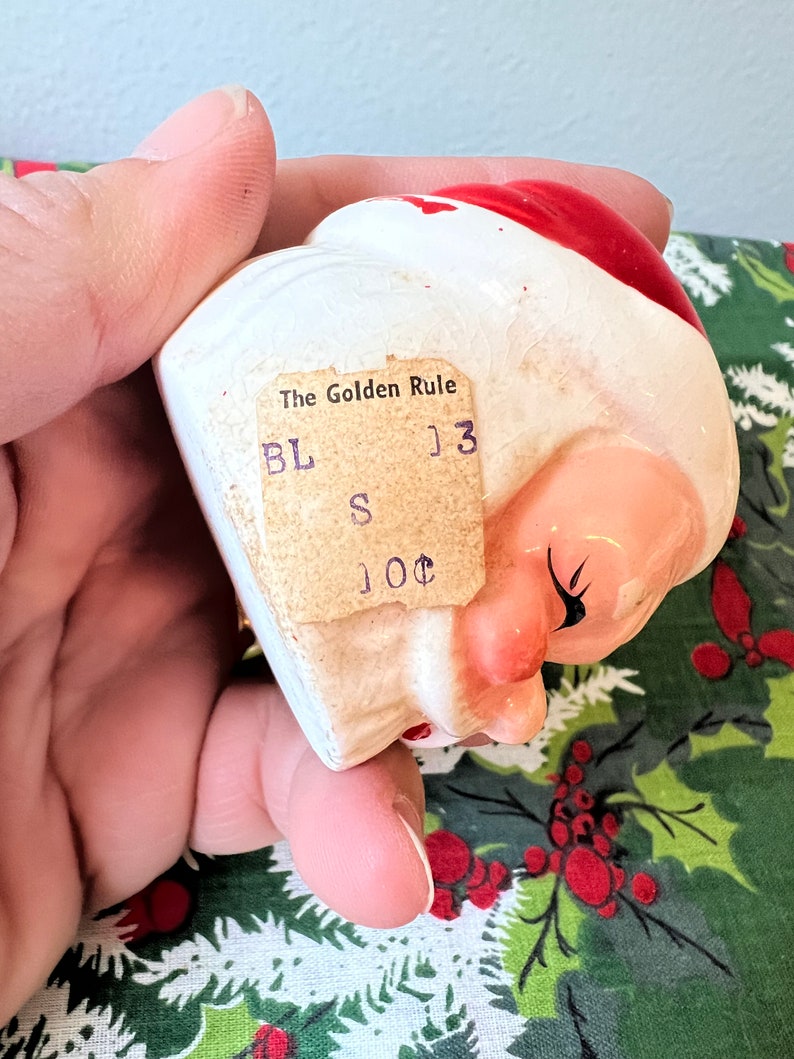 Vintage Small Santa Mug, Vintage Japan Santa Mug Mini Mug, Choice of ...