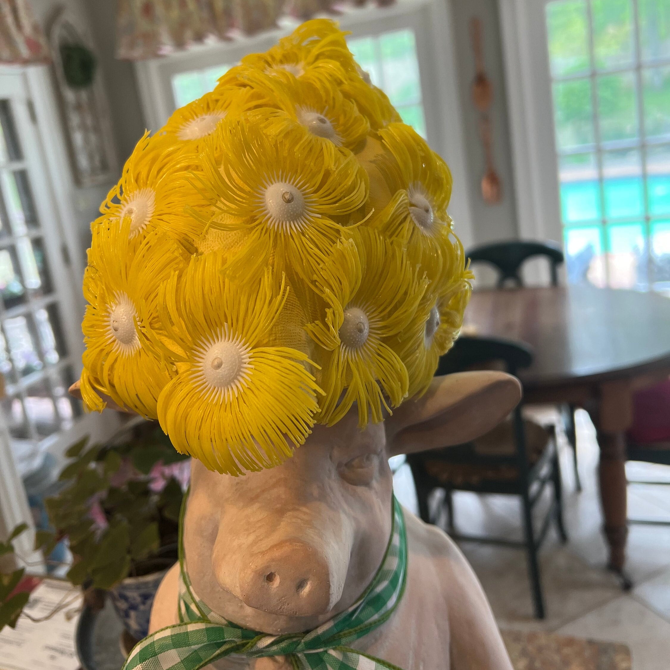 Vintage Playtex Pixie Swim Cap Yellow With Daisies 1960 Swim Cap - Etsy