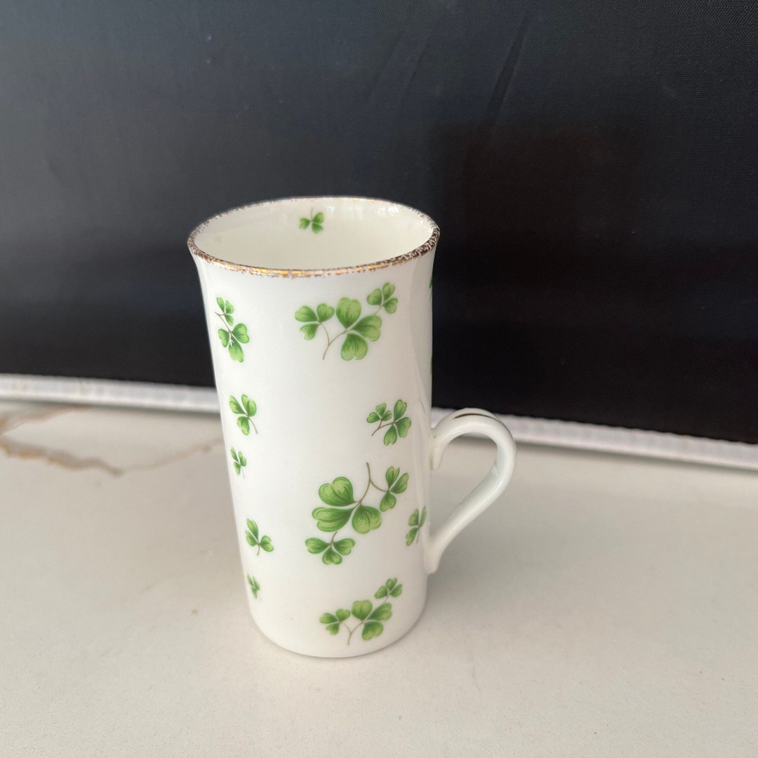 Vintage Shamrock Irish Coffee Cup, Charming Shamrock Coffee, Shamrock ...