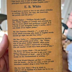 The Elements of Style, Strunk and White Copyright 1959, 1962 Edition ...
