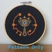 Legend of Zelda Sheikah Eye Cross Stitch Pattern PDF Download, Gift for ...