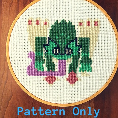 Monster Hunter World Cross Stitch Pattern Starter Bundle - Etsy