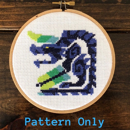 Monster Hunter Cross Stitch Pattern Collection 160 Pdfs - Etsy