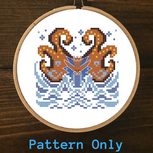 Monster Hunter World Cross Stitch Pattern Starter Bundle - Etsy