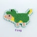 Poogie Monster Hunter Cross Stitch Pattern PDFs Frog and | Etsy