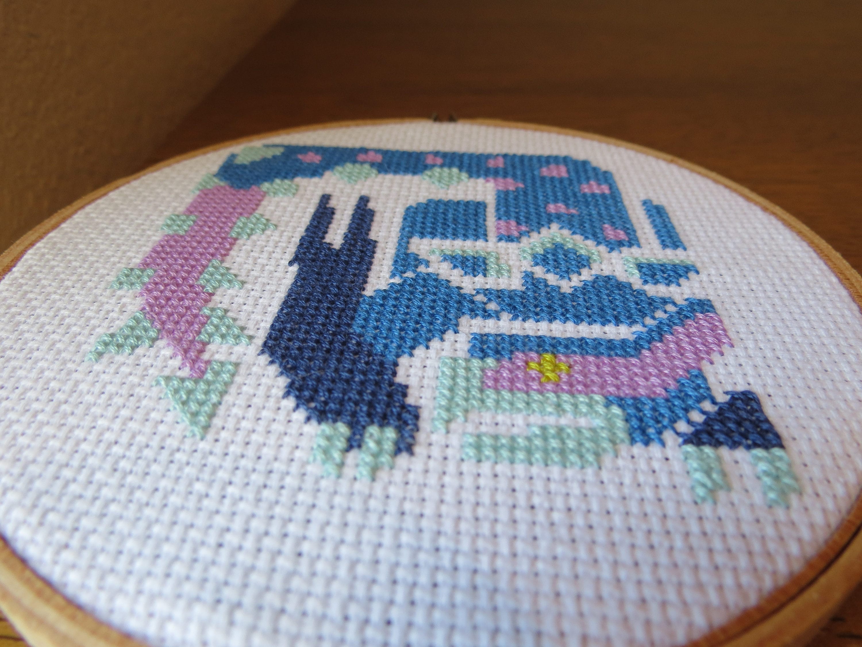 Nargacuga Icon Monster Hunter Finished Cross Stitch Video - Etsy