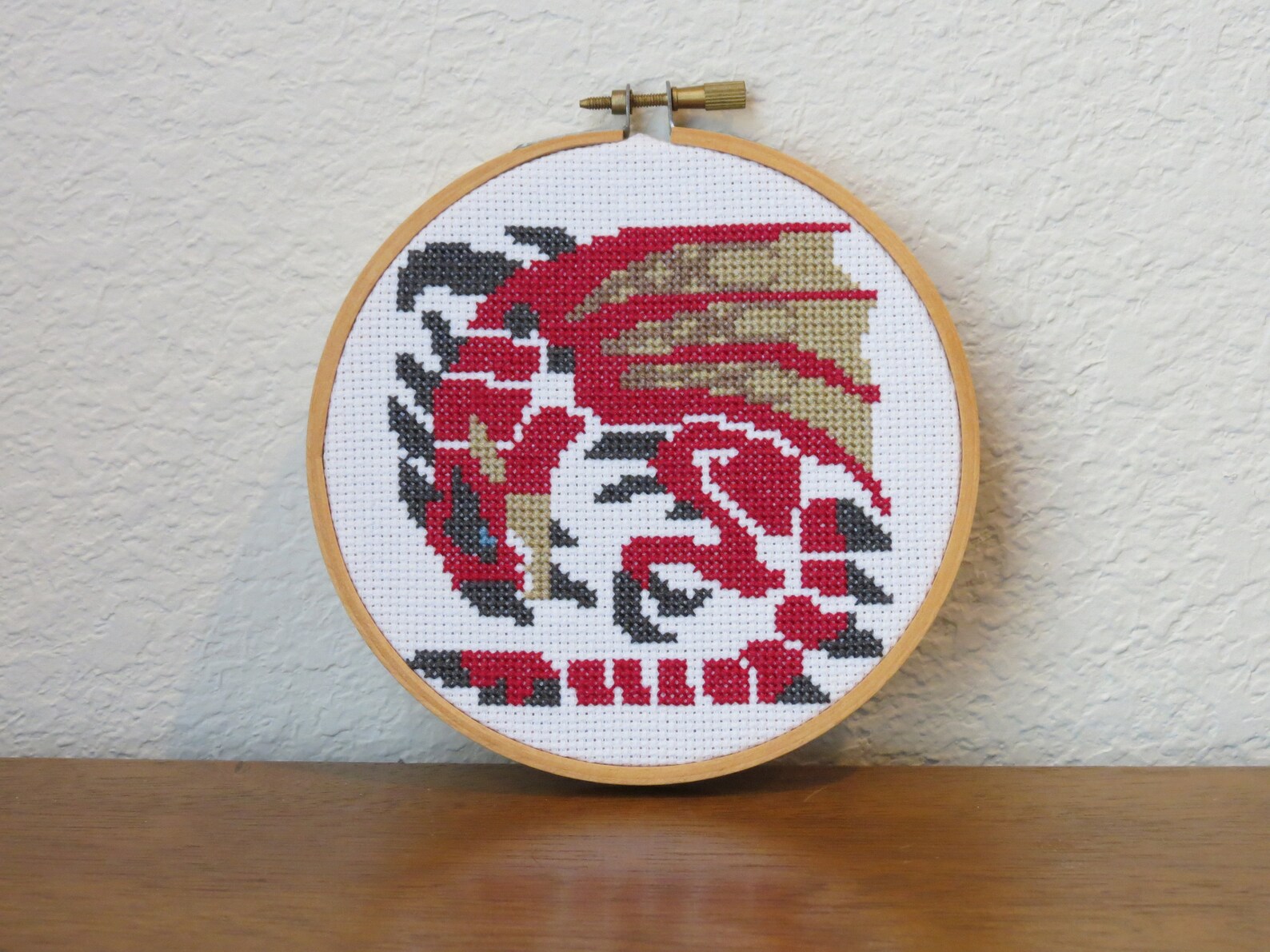 Monster Hunter Rathalos and Rathian Cross Stitch Pattern Bundle, PDF ...