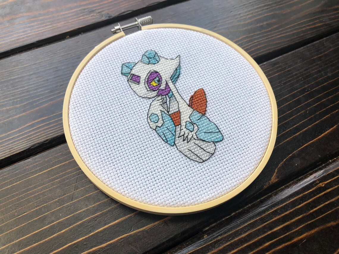 Froslass Pokemon Cross Stitch PDF Pattern Download, Ghost Type, Ice ...