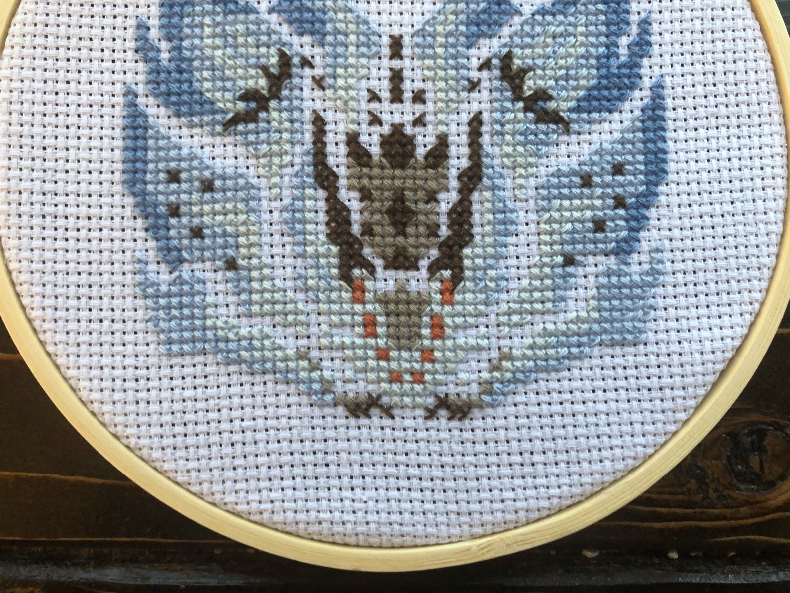 Xeno'jiva Monster Hunter World Cross Stitch Pattern PDF Download, Video ...