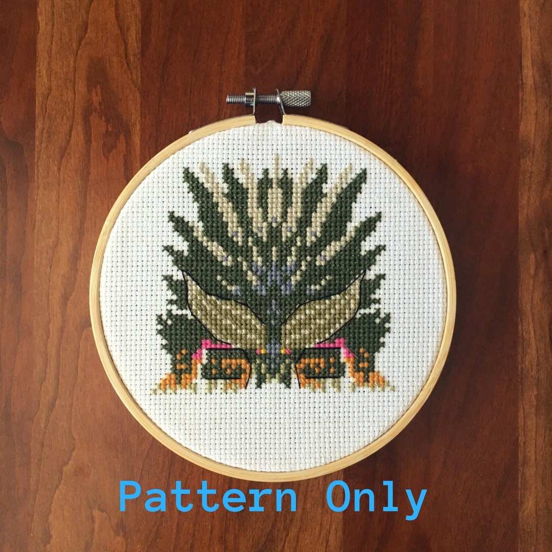 Nergigante Monster Hunter World Cross Stitch Pattern PDF Download ...