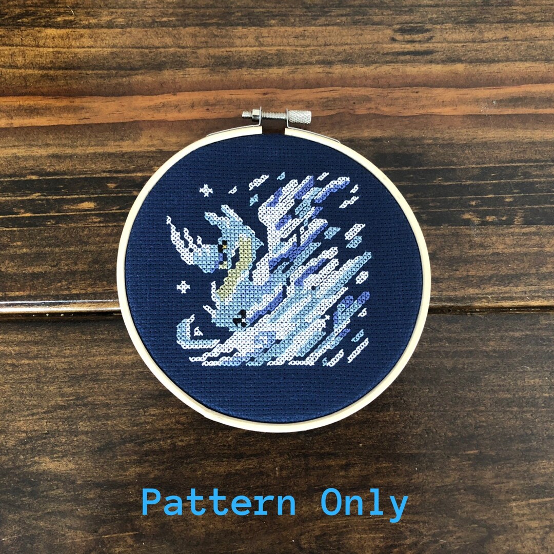 Monster Hunter World Iceborne Velkhana Cross Stitch Pattern, PDF ...