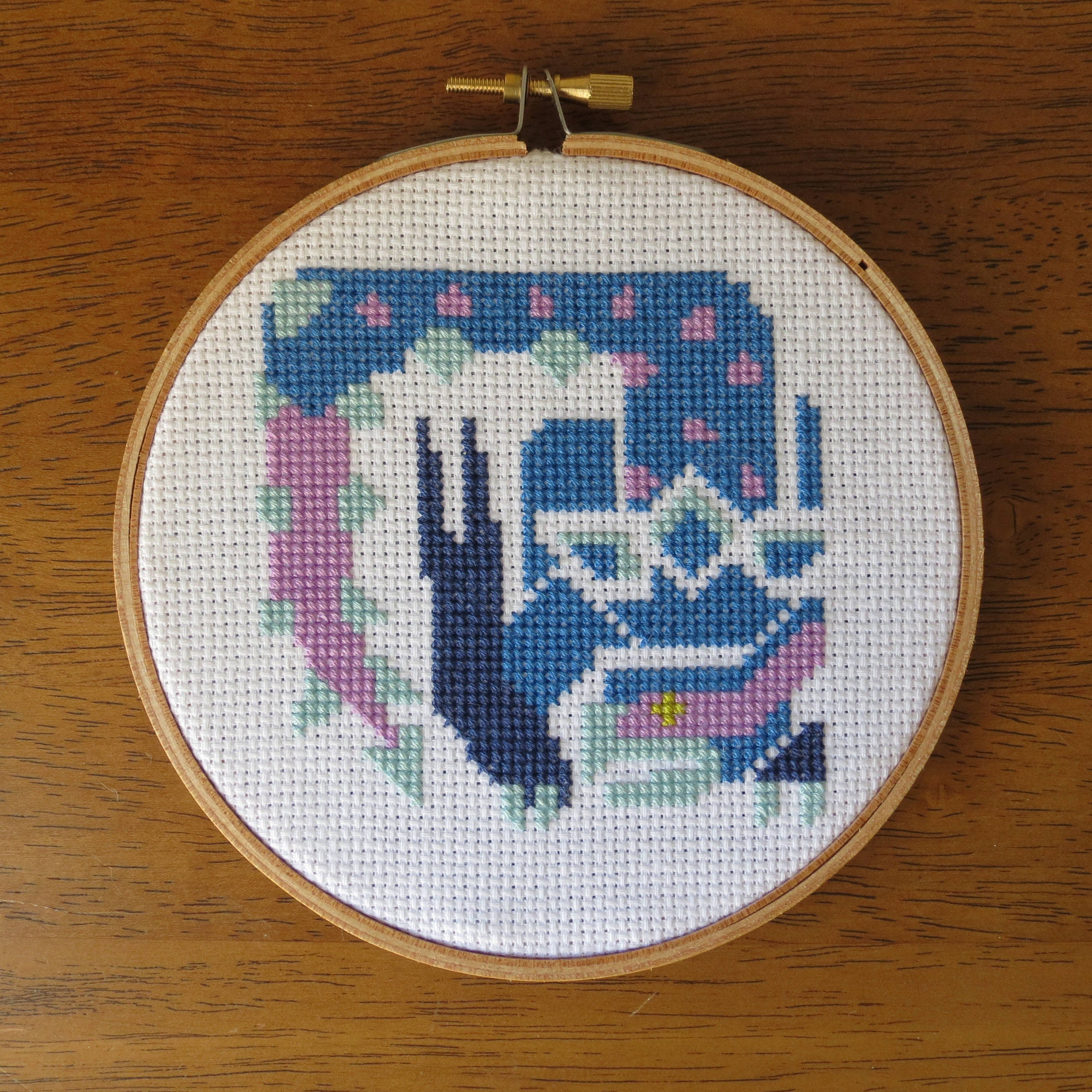 Nargacuga Icon Monster Hunter Finished Cross Stitch Video - Etsy