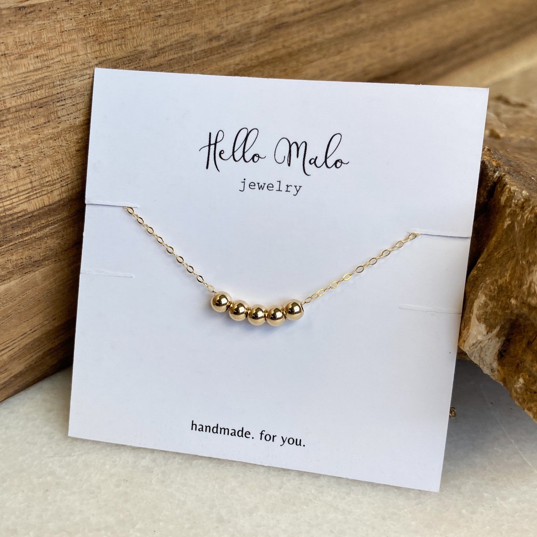 Fidget Necklace, Anxiety Bead Necklace, Worry Necklace, Meditation ...