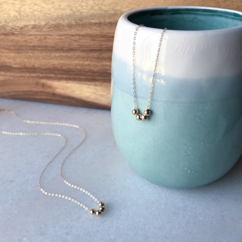 Fidget Necklace Anxiety Bead Necklace Worry Necklace - Etsy